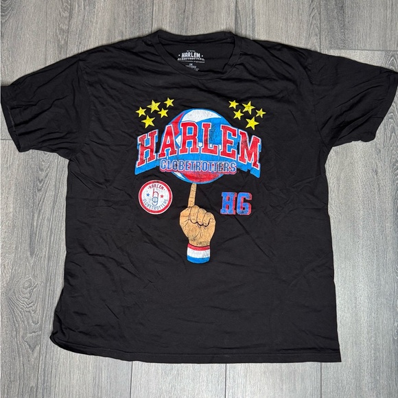 Harlem Globetrotters | Shirts | Mens Xxl Harlem Globetrotters Black ...